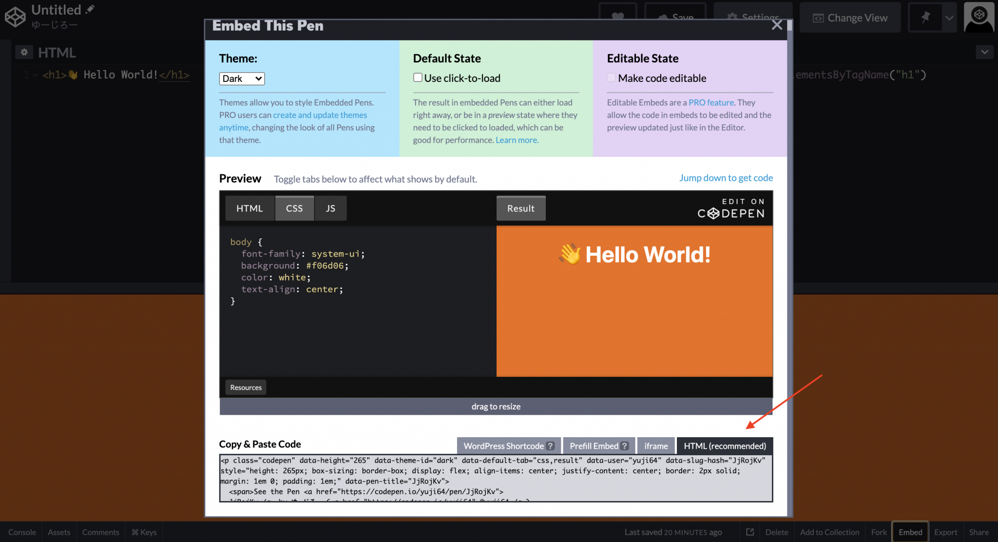 Codepenとは？【使い方からコードの埋め込みまで解説！】 | YUJIRO BLOG